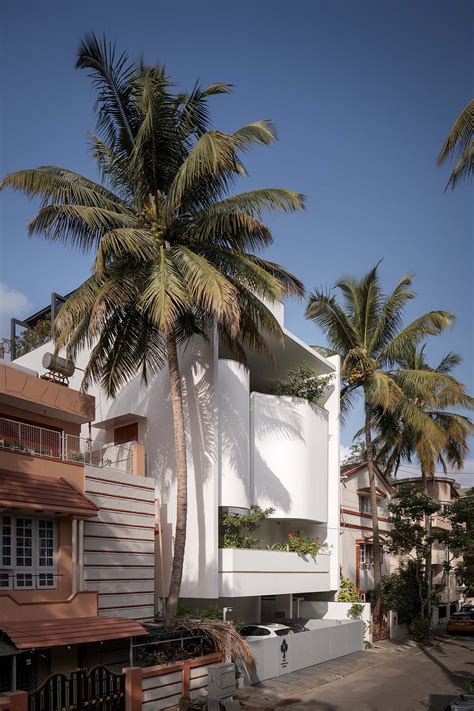 Whispering Curves House Features A Curved Façade Giving A Hug To