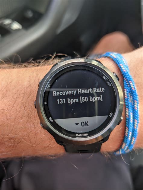 Recovery Heart Rate R Garmin