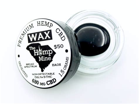 Premium Hemp Cbd Wax Pure Extract 680mg The Hemp Mine