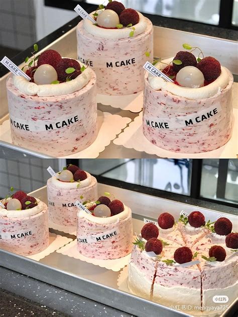 Delicious Mini Cakes With Fresh Berries