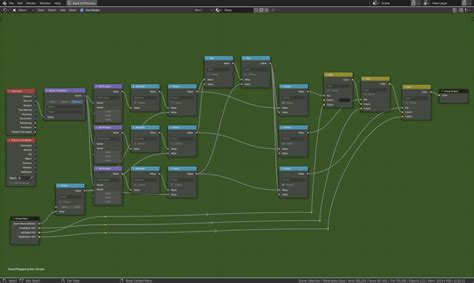 shader editor uv triplanar node materials and textures blender