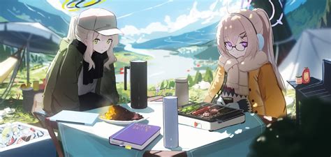 Hare Kotama Hare And Kotama Blue Archive Drawn By Wiersa Danbooru