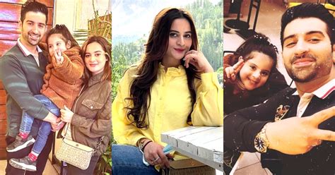Aiman Khan And Muneebs Latest Clicks With Daughter Amal Reviewitpk