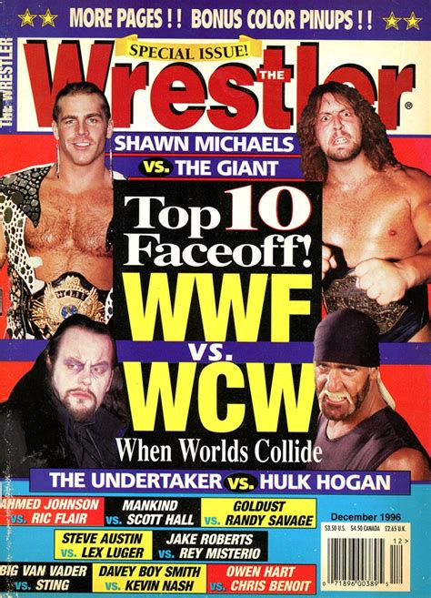 Magazine Quickie The Wrestler Presents Wwf Vs Wcw 1996 Wcw Worldwide