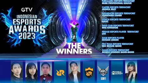 Pemenang Esports Awards 2023 Dinobatkan Rrq Raup 4 Piala