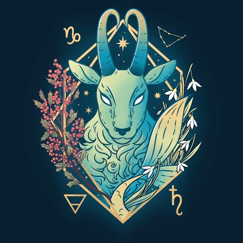 Capricorn Zodiac Funny Cute And Nerdy T Shirts Teeturtle