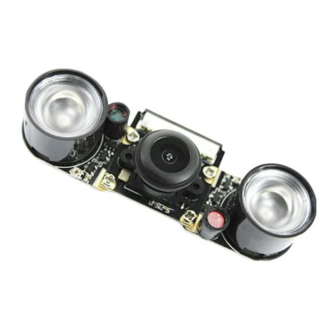 Wdoplteas Para Cámara Raspberry Pi 4 Cámara Ojo Pez Nocturna 5mp 1080p