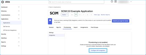 Okta Scim Integration Docs