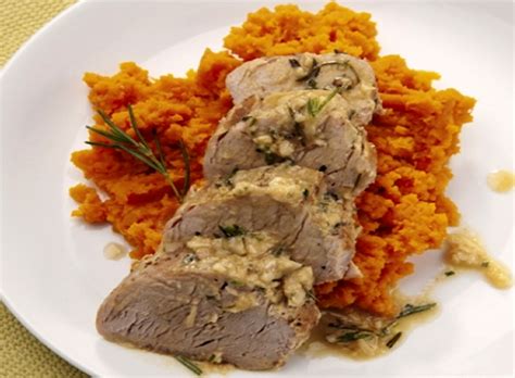 Lomo De Cerdo Con Romero Y Ajos El Men