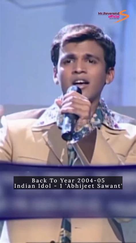 Abhijeet Sawant In Indian Idol 1 R Indianostalgia