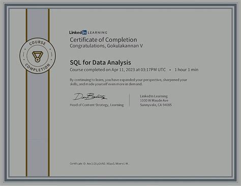 Gokulakannan V On Linkedin Sql Dataanalysis Learning Linkedin