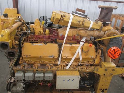 High Hour Runner Caterpillar 3412 Dita 671hp Diesel Marine Engine
