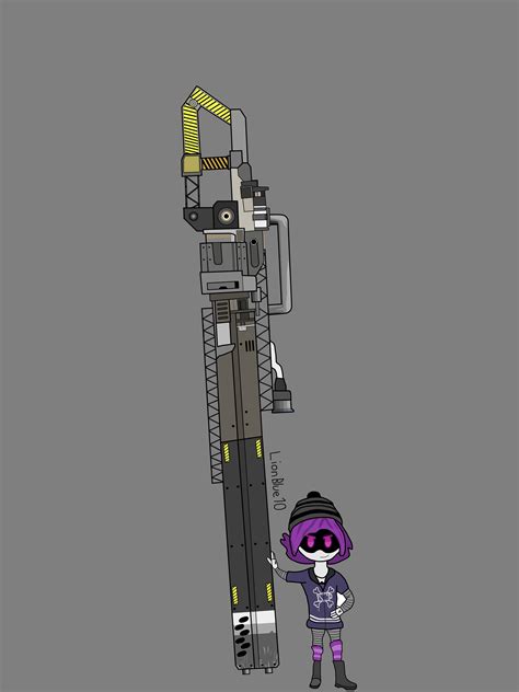 Uzi with Northstar's Railgun : r/MurderDrones