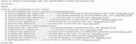 Angular2 Services Angular 2 Infinite Scroll Module Thisscrollcallback Is Not A Function