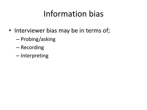 Ppt Bias Confounding And Effect Modification Powerpoint Presentation
