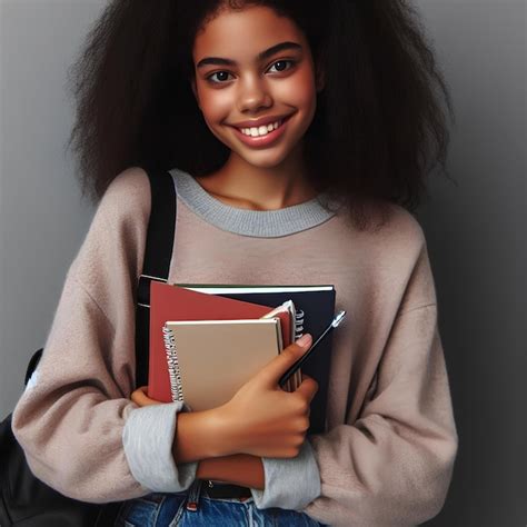 Premium Photo Young African Woman Generative Ai