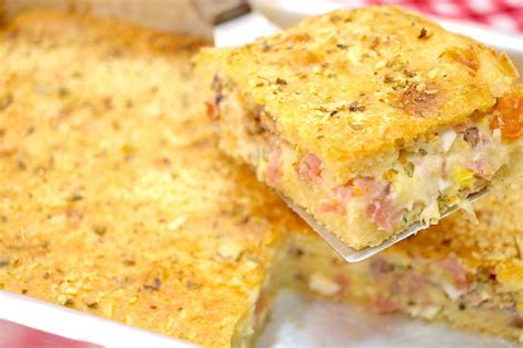 Torta Portuguesa De Liquidificador Uma Torta Pratica E Deliciosa Para Servir No Lanche