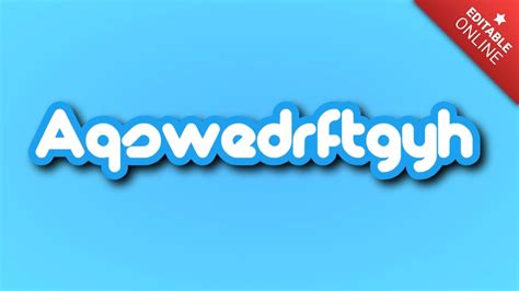 Aqswedrftgyh Twitter Text Effect Generator