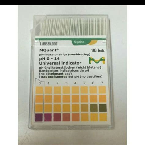 Promo Kertas PH Paper Universal Lakmus 0 14 Merck Diskon 23 Di Seller