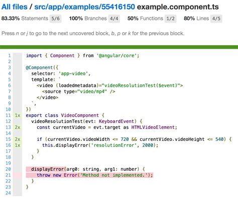 Typescript Angular Unit Test Video Resolution Stack Overflow