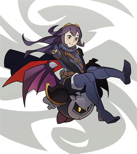 Lucina And Meta Knight By Splashbrush On Deviantart