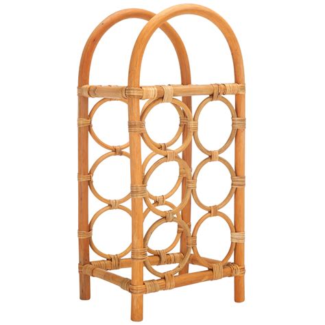 Bay Isle Home Aidann 6 Bottle Solid Wood Tabletop Wine Bottle Rack In