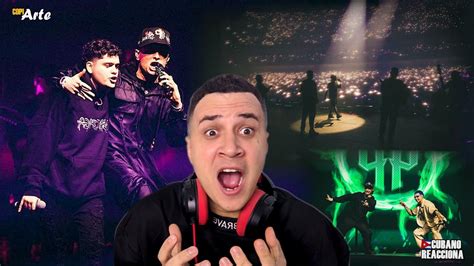 Cubano Reacciona A PESO PLUMA En Concierto Auditorio TELMEX De