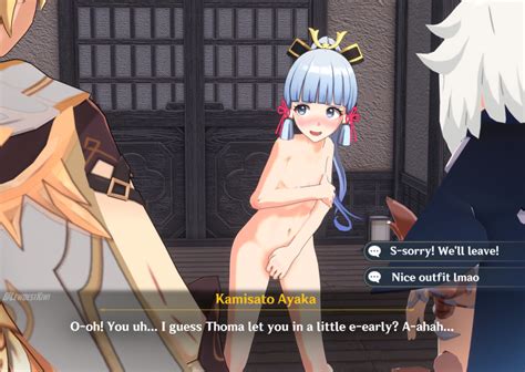Rule 34 3d Aether Genshin Impact Blush Caught Clothed Male Nude Female Cmnf Embarrassed