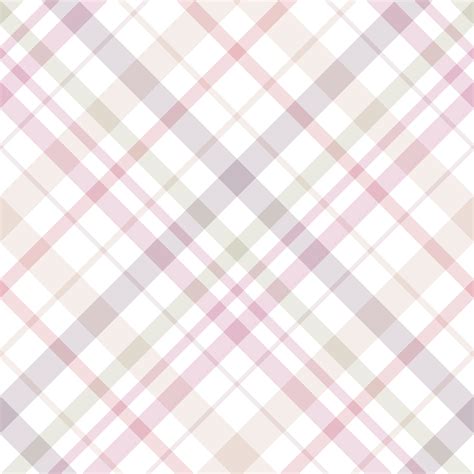 Seamless Pattern In Cute Light Pink And White Colors For Plaid Fabric Textile Clothes