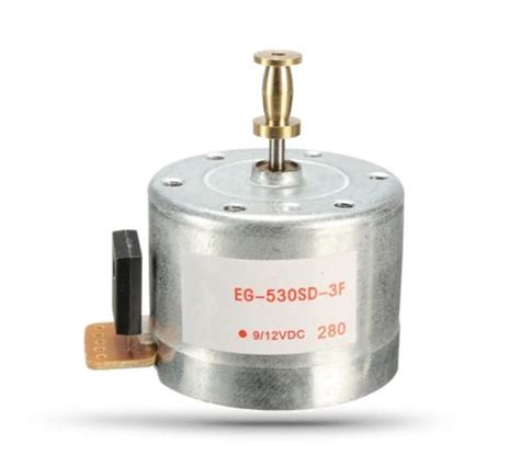 EG-530SD-3F Turntable Motor 9-12VDC | Turntable record player, Record ...