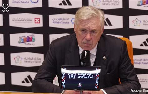 اخبارك نت أنشيلوتي غاضبًا ما حدث في مباراة ريال مدريد ومايوركا لم