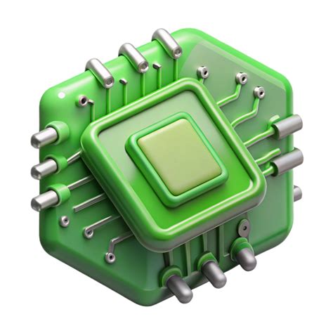 Magnificent Artistic Green Circuit Board Pattern Isolated Element Premium 57438784 Png