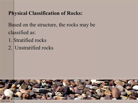 Introduction And Classification Of Rocks Ppt