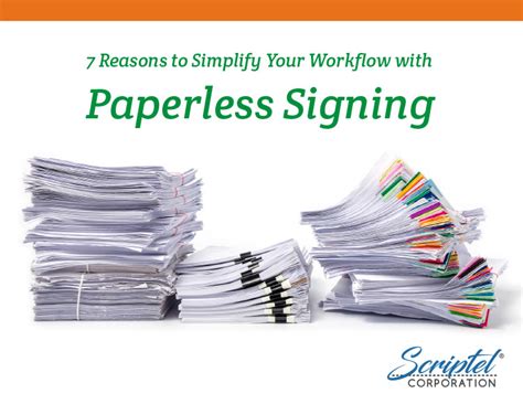 Simplify Your Workflow With Scriptel ScripTouch ESignature Products