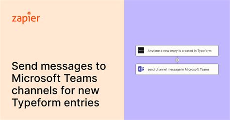 Anytime A New Entry Is Created In Typeform Send Channel Message In