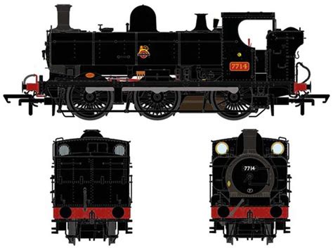Accurascale Oo Acc2888 Dcc Br 7714 Ex Gwr 57xx Class 0 6 0pt Pannier