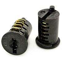 Haworth Ml049 Black Finish Lock Core Office Furniture Replacement Lock
