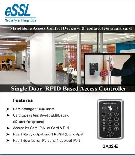 Sa32 E Single Door Rfid Based Access Controller At Rs 6800 Door Entry System In Rohtak Id