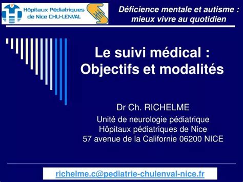 PPT Le suivi médical Objectifs et modalités PowerPoint Presentation