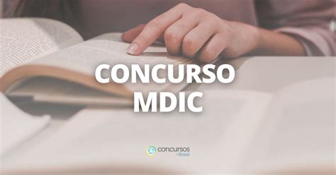 Concurso MDIC saiu autorização 60 vagas VEJA Desvendando as
