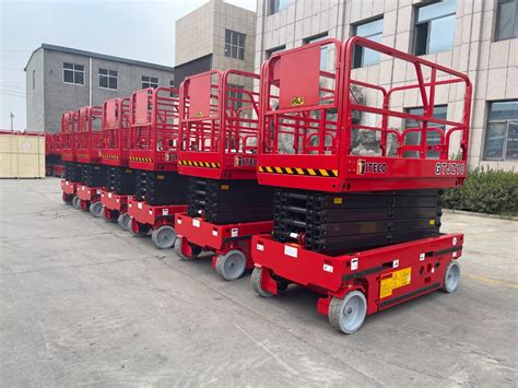 Titeco Aerial Work Platform 10m 12m Self Propelled Hydraulic Scissor