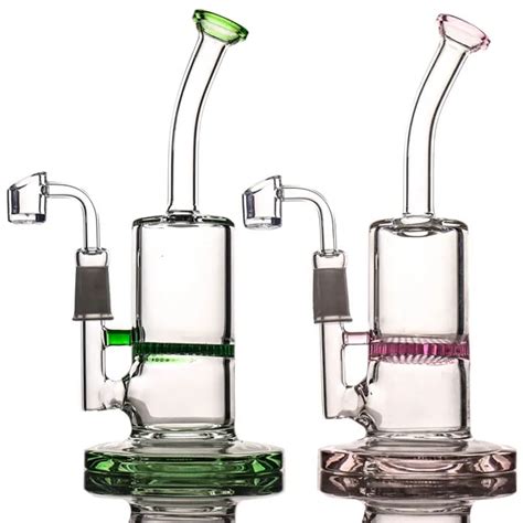 Hookahs 92 Glass Bong Water Pipe Dab Rig Oil Rigs Honeycomb Perc Wax