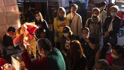Hong Kong S Villain Hitting Ritual Draws Crowds NPR