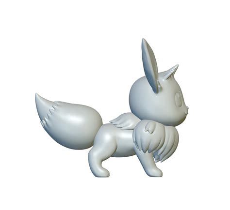 Free 3d File Pokemon Eevee 133 Optimized For 3d Printing 🐉 ・object