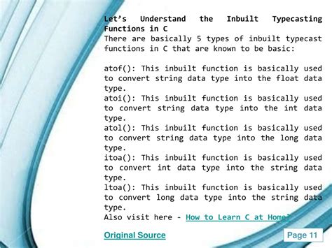 Ppt Lets Debunk The Differences Between The Type Conversion And Typecasting In C Powerpoint