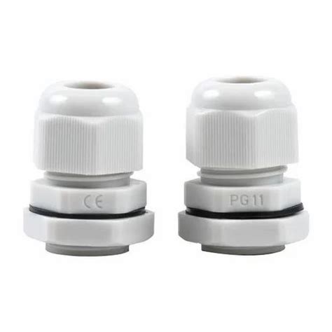 Pvc White Pg 11 Cable Gland Ip55 At ₹ 2 10 Piece In New Delhi Id 2855535852197
