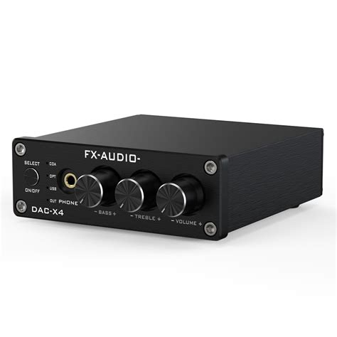 Fx Audio Dac X4 Hifi Usb Decoder Sound Card Optical Coaxial Output Dac