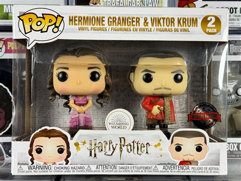 Wizarding World Of Harry Potter Hermione Granger And Victor Krum Yule