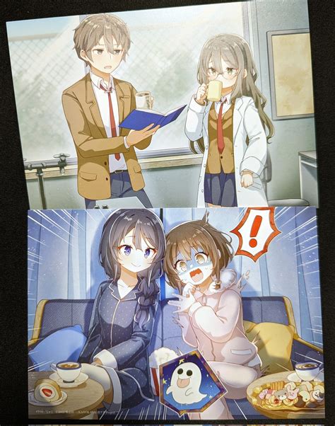 Sakurajima Mai Futaba Rio Azusagawa Sakuta And Azusagawa Kaede