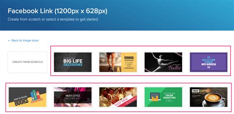 how do i select a template or layout snappa knowledge base